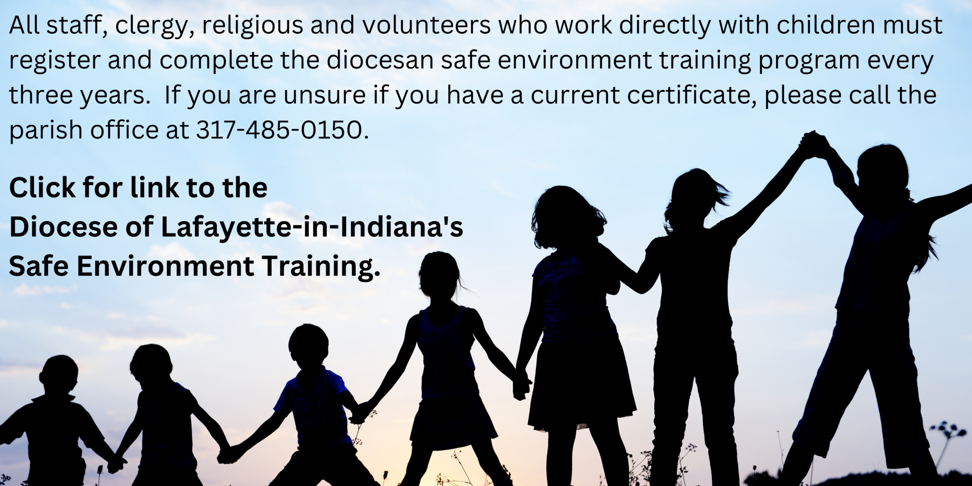 Safe Environment Training | St. John Vianney Catholic Church | Fishers, IN